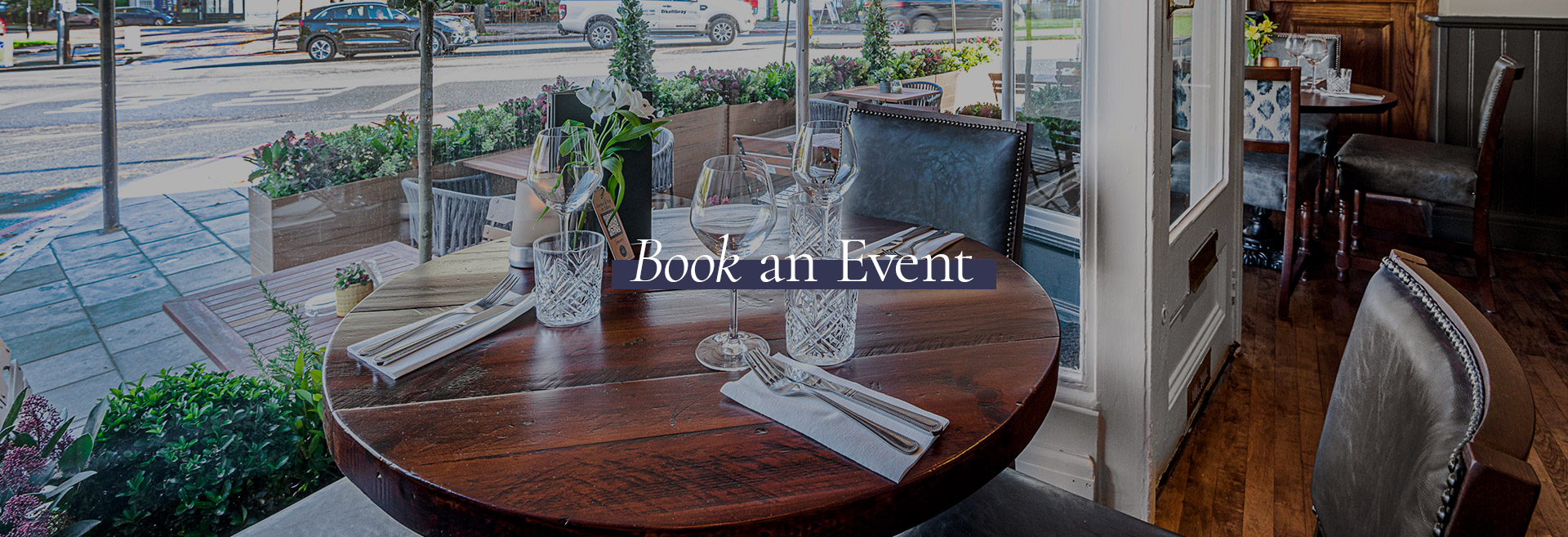 Book an event